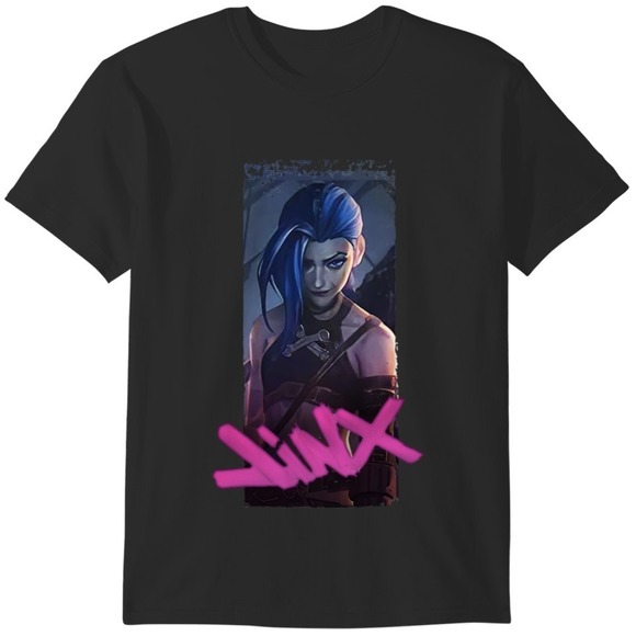 Random_Styles | Shirts | Arcane Jinx League Of Legend Tshirts | Poshmark